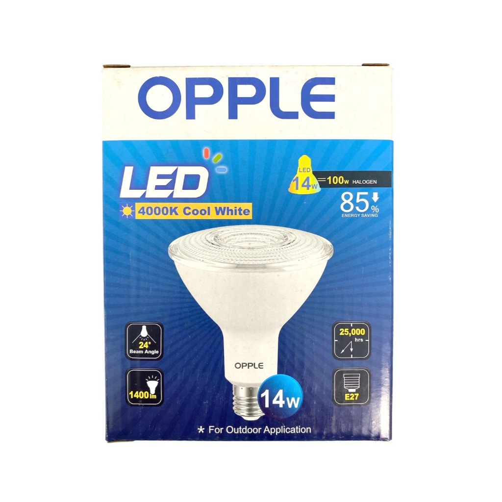 หลอด LED PAR38 Outdoor 14W 4000K 24D | Shopee Thailand