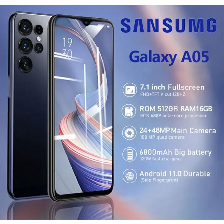 Samsung Galaxy A05 7.1 นิ้วเต็มหน้าจอ 6800 mAh แบตอึดราคาถูกโปรโมชั่น ...