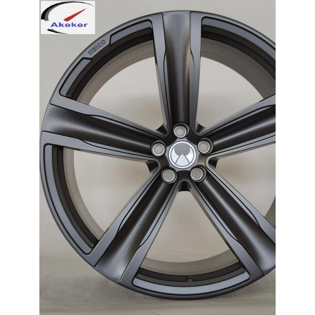 4 PCS HEICO SPORTIV VOLUTION® V. 9.5x22" Titanium Matt Alloy Rim - XC40 ...