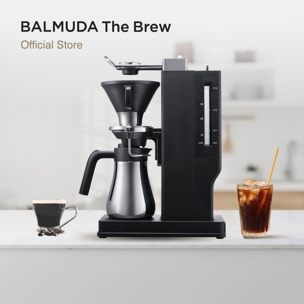 BALMUDA เครื่องทำกาแฟ The Brew K06F-BK | Shopee Thailand
