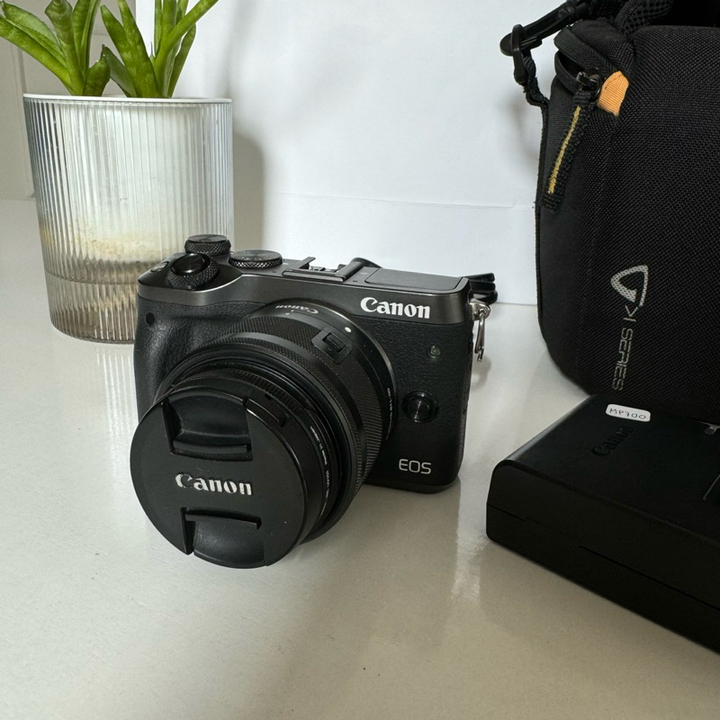 (Mp700) กล้องCanon EOS M6 พร้อมเลนส์ 15-45mm มือ2สภาพสวย | Shopee Thailand