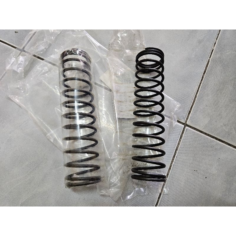 สปริงโช๊คหน้า 1คู่ Suzuki S10 K125 Yamaha YA6 YA7 YB125 ใส่ได้ | Shopee ...