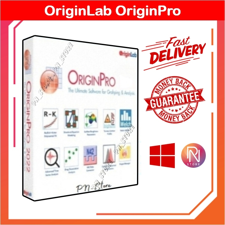 OriginLab OriginPro 2024 โปรแกรมสร้างกราฟและวิเคราะห์ข้อมูลสำหรับ Windows | Shopee Thailand