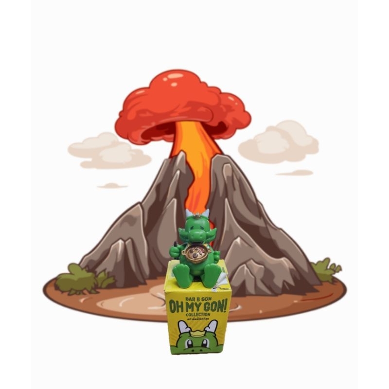 ฟิกเกอร์ BAR B GON OH MY GON COLLECTION ตัว OMG, I'm full แกะกล่องแล้ว ของแท้ ไม่มีตำหนิ มี 1 ...