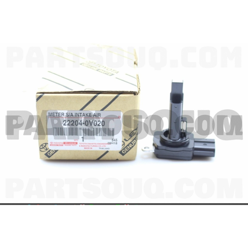 มาตรวัดการไหลของอากาศ Toyota ZRE14# DUAL VVTI (22204-0V020) แท้ห้าง ...