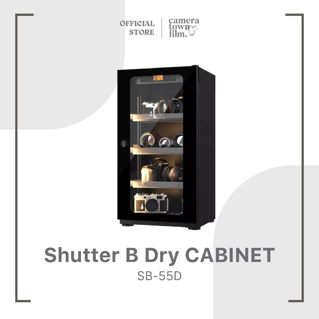 ตู้กันชื้น SHUTTER B DRY CABINET SB-55D [ประกันศูนย์ 5 ปี] | Shopee ...
