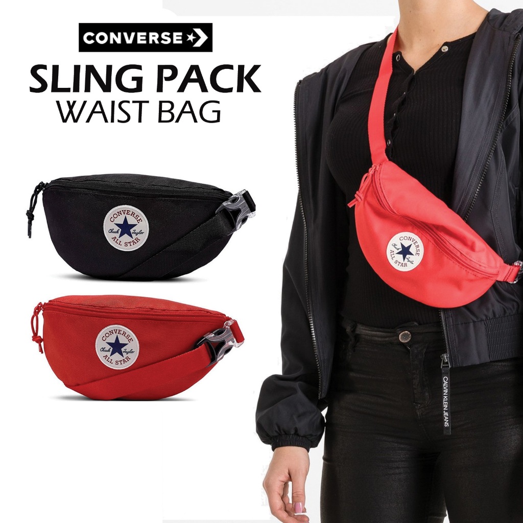 [ลด30% เก็บโค้ด 2509FASHDD] Converse Sling Pack (Core Chuck) Waist Bag ...