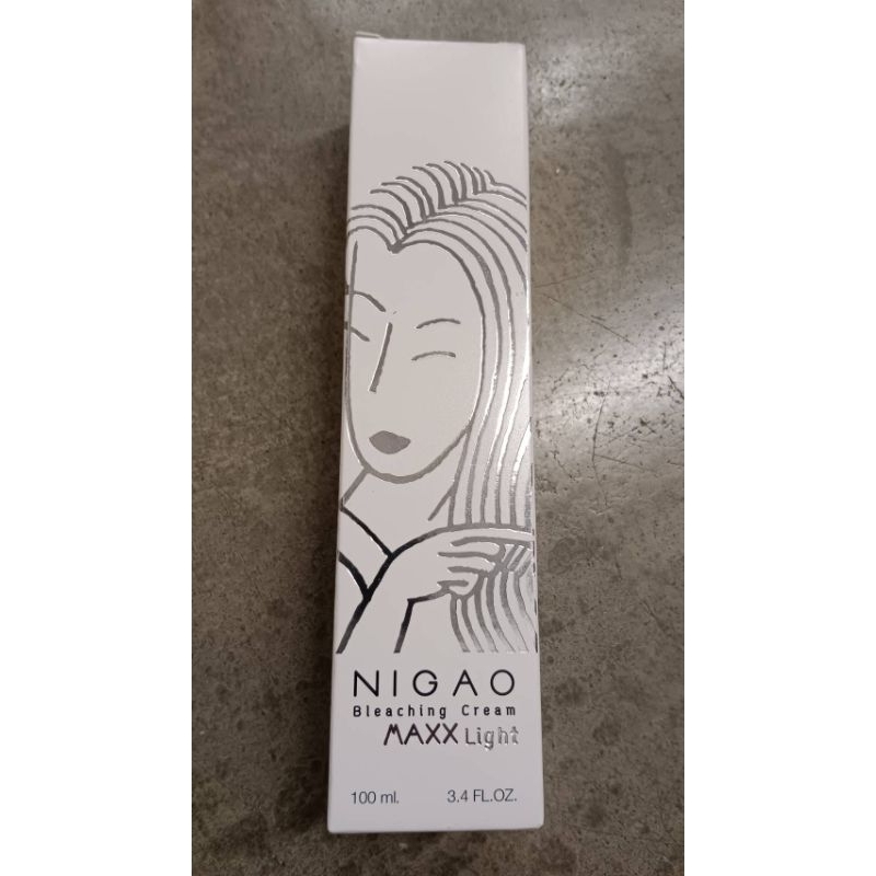NIGAO MAXX Light บลีชชิ่ง ครีม แม็กซ์ ไลท์(ไม่มีแถมไฮโดรเจน) | Shopee Thailand