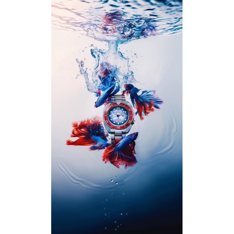 Seiko“น้องปลากัด”ลิมิเต็ด“SiameseFightingFish”รุ่นSRPL17K | Shopee Thailand