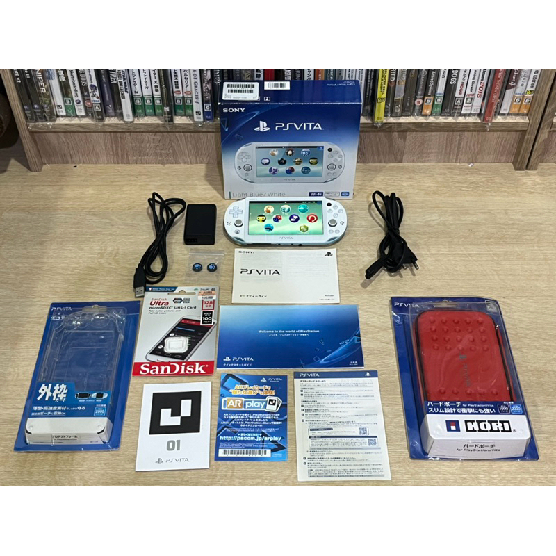 Ps VITA - 2000 Lite Blue White | Shopee Thailand