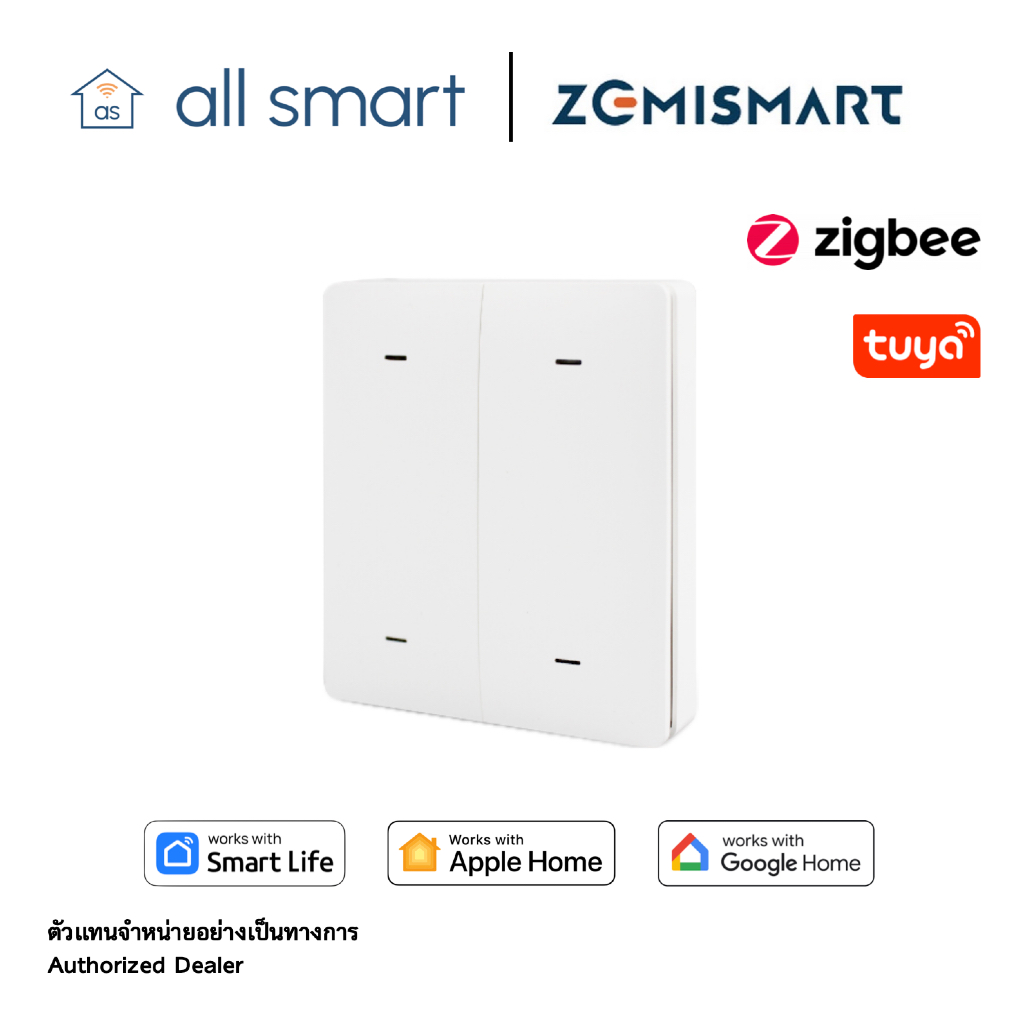 Zemismart Tuya Zigbee Wireless Switch | สวิตช์ไร้สายอัจฉริยะ ใช้ ...