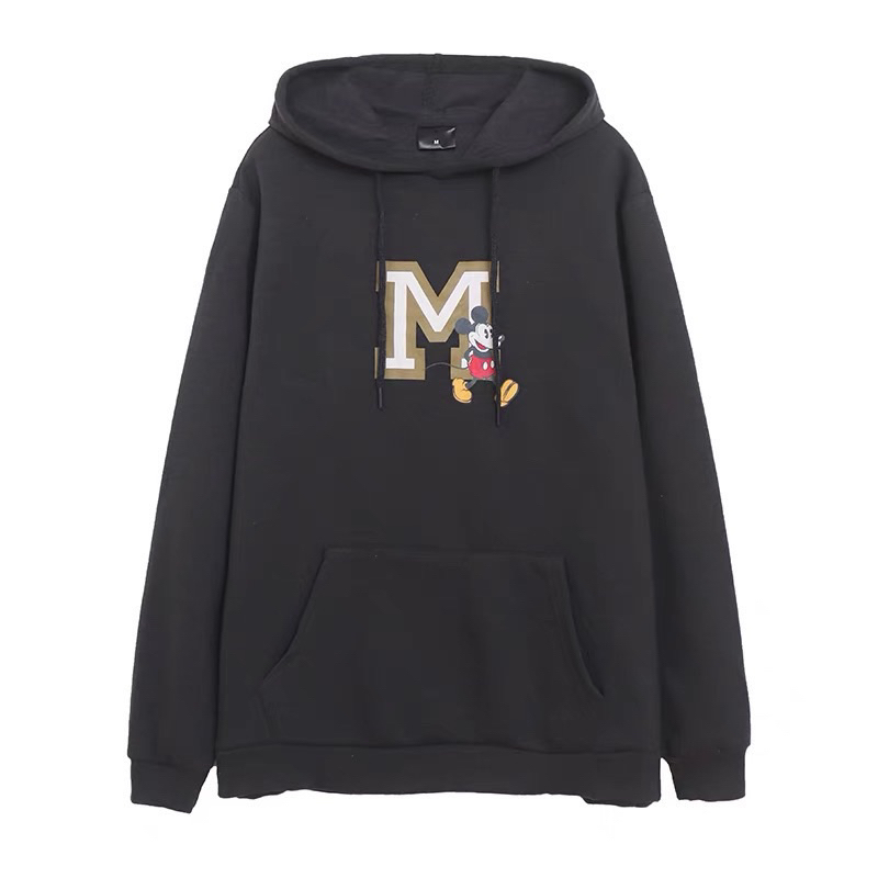 Mickey M logo Hoodie (TS419) ♣️ เสื้อฮู้ด มิคกี้ Mickey งานแท้ | Shopee ...