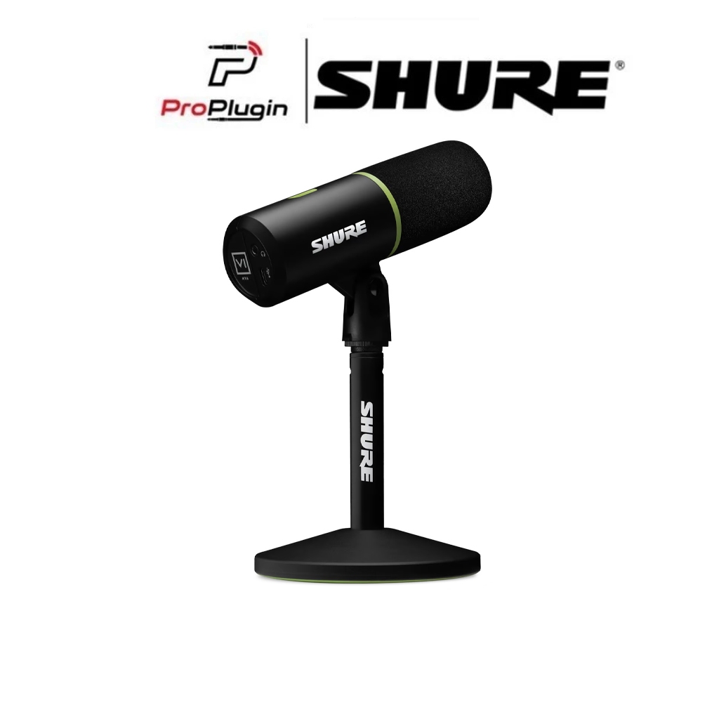 Shure MV6 ไมโครโฟน USB สำหรับการเล่นเกมส์ (Proplugin) | Shopee Thailand
