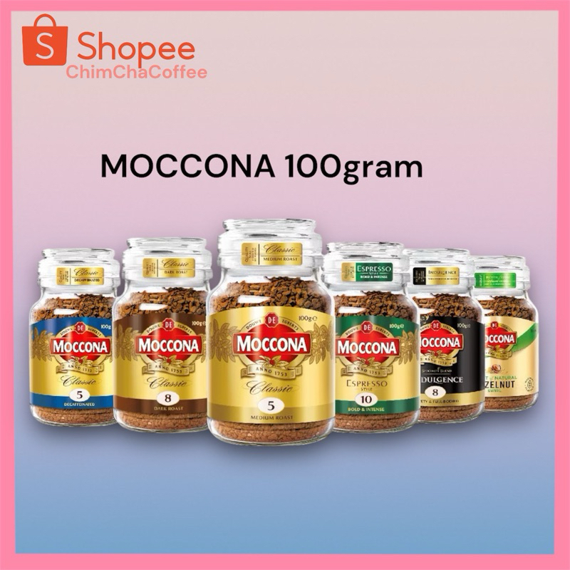 กาแฟ MOCCONA ขวดขนาด 100กรัม | Shopee Thailand