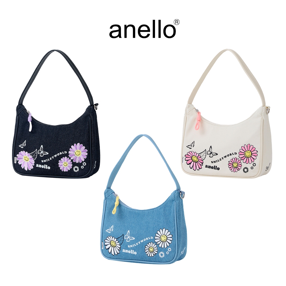 anello กระเป๋าสะพายข้าง รุ่น anello SMILEYWORLD - SAN002 | Shopee Thailand