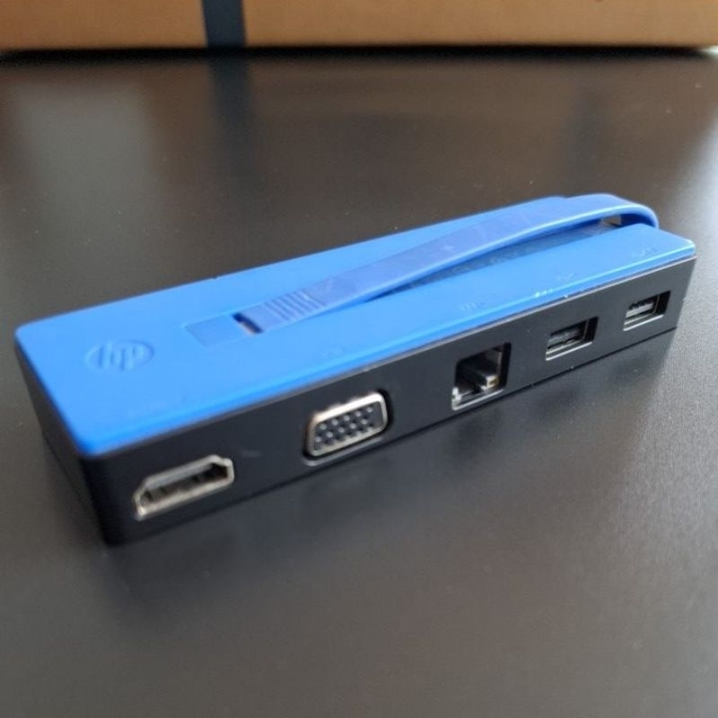 HP Travel Dock Pocket USB-C Laptop Docking Station T0K29AA TPA-I50 ...