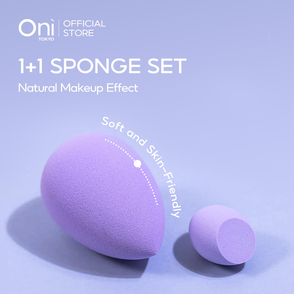 Oni 1+1 Sponge Set เซ็ตฟองน้ำเนื้อนุ่มพิเศษ | Shopee Thailand