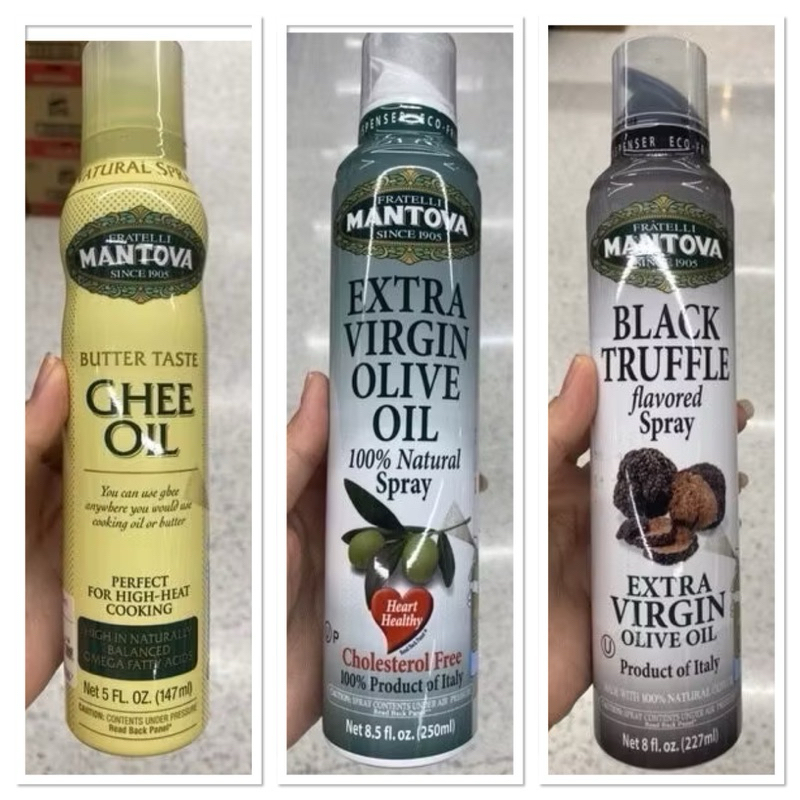 Ghee Oil Spray Mantova 147 Ml. กี ออยล์ สเปรย์ กีผสมแบบฉีด แมนโตวา ...