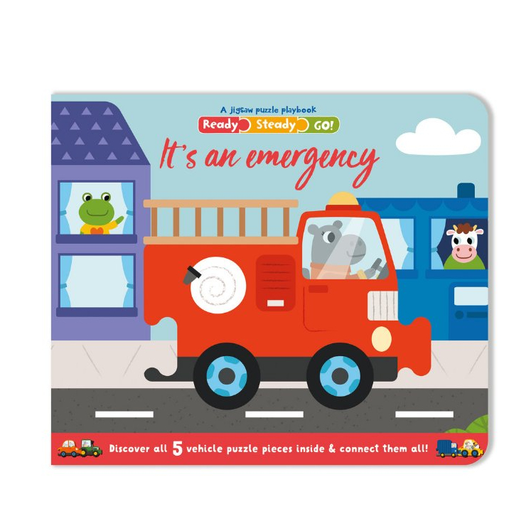 หนังสือเด็ก เสริมพัฒนาการ Big jigsaw Board Book with Puzzle Ready ...