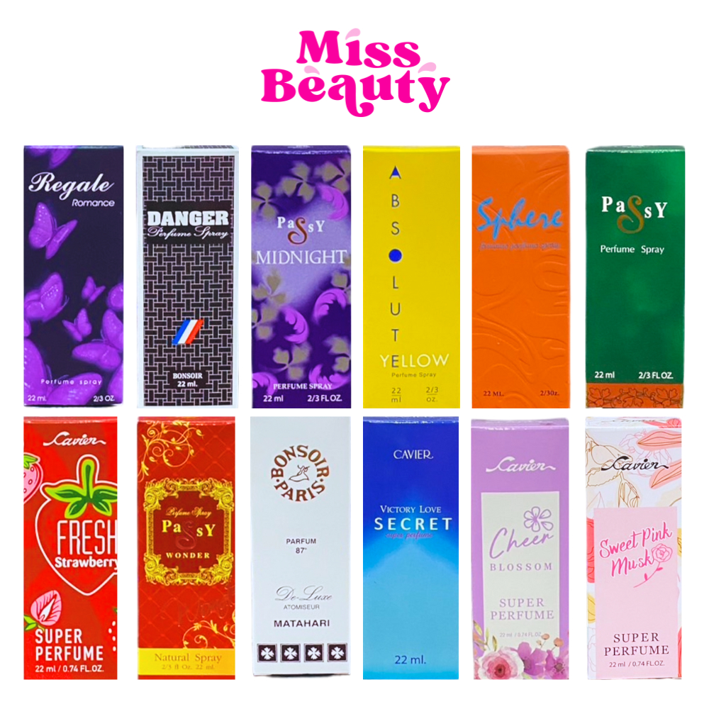 น้ำหอม Bonsoir Perfume Spray บองซัวร์ เพอร์ฟูมสเปรย์ / Cavier คาเวียร์ ...