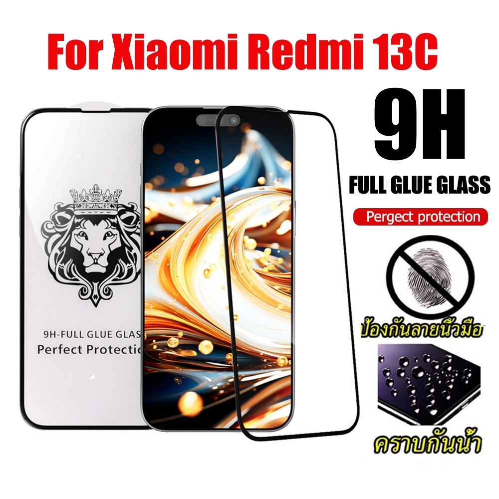 For ฟิมล์กระจก redmi 13c C65 note 13 5G 11S 12 10 9A 11T pro 12C 13 pro 10c note8 9 10 ฟิล์ม ...
