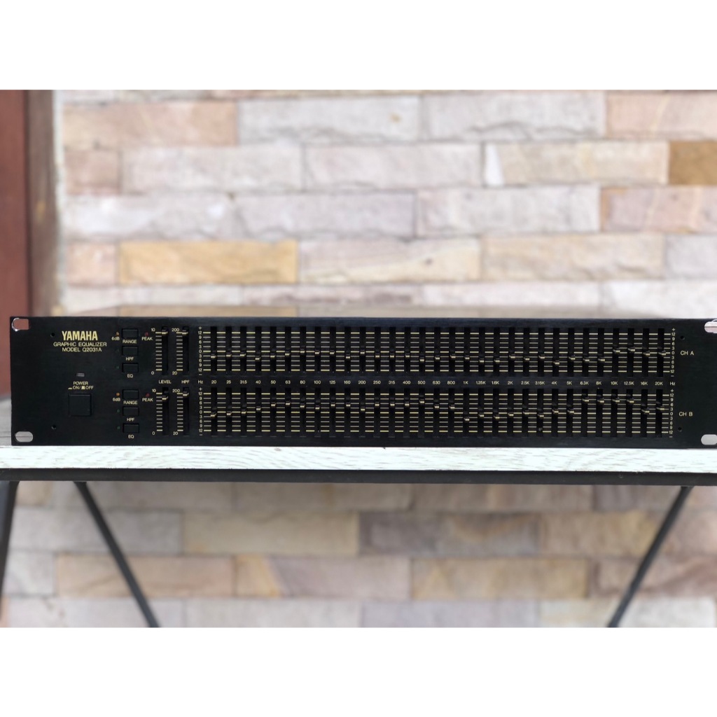 YAMAHA Q2031A (JAPAN) เจแปนแท้ equalizer eq 31แบนด์ 2ยู งานญี่ปุ่น ...