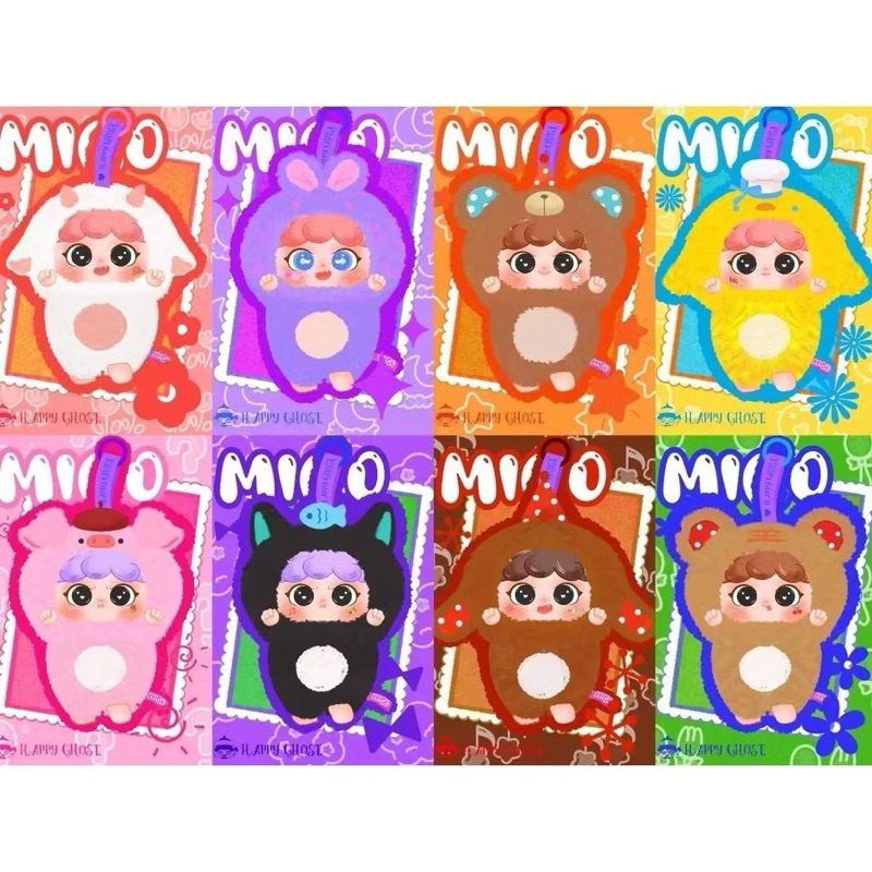 พร้อมส่ง ️ ️ ️🫶น้องmigo V2 Baby three Sneaky Series art toy กล่องสุ่ม ...