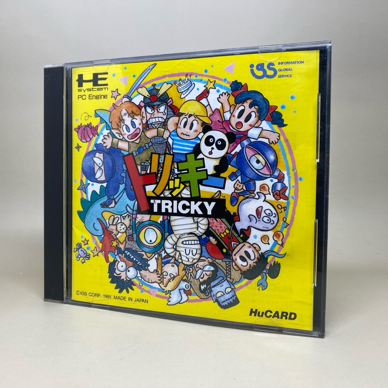 Tricky (Puzzle Game)(PCE) | แผ่นเกมพีซีเอ็นจินแท้ | PC Engine HuCARD ...