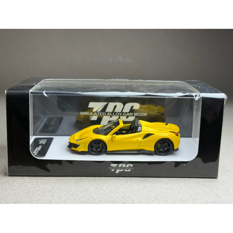 Ferrari 488 Novitec Yellow Scale 1:64 ยี่ห้อ TPC | Shopee Thailand