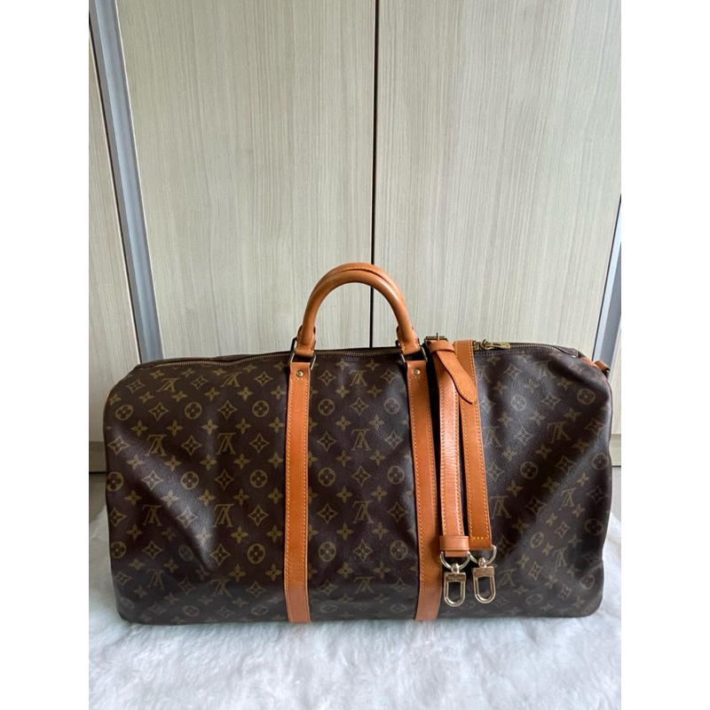 Louis Vuitton Keep All, monogram, size 60 (เดิมทั้งใบค่ะ) | Shopee Thailand