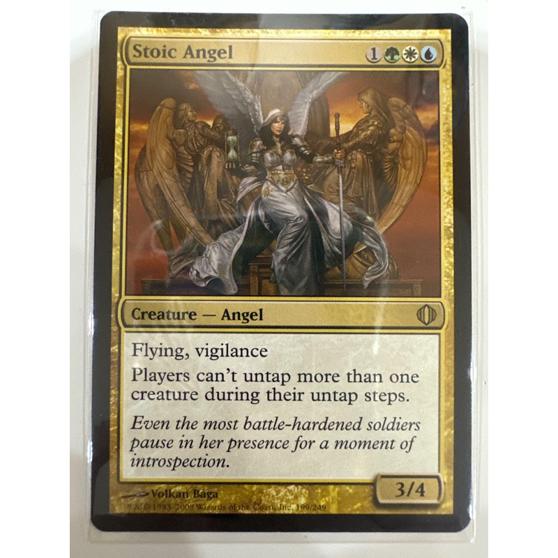 Shards of Alara: Stoic Angel MTG Magic the gathering ของแท้พร้อมส่ง ...