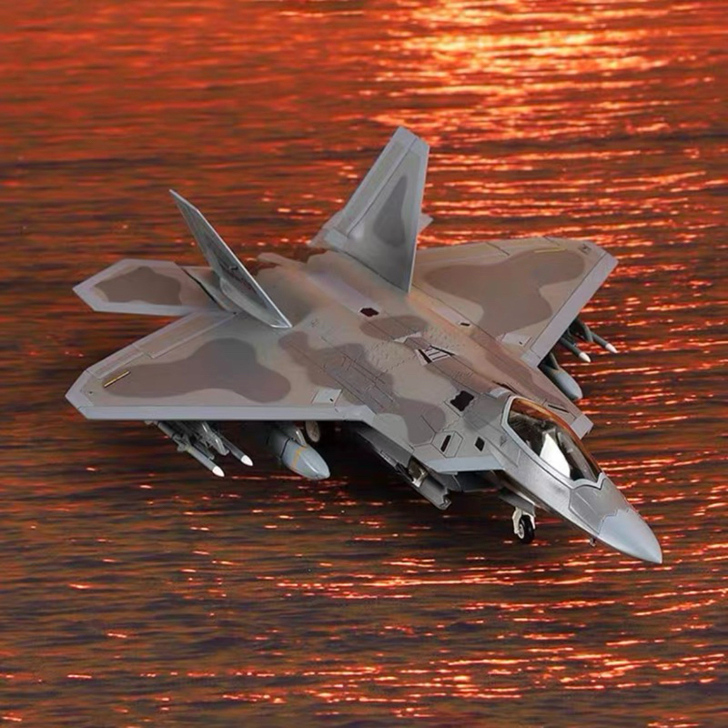 【สินค้าพร้อมส่ง】HOBBY MASTER HA2811C F-22 Raptor USAF 91-001 "Spirit of ...