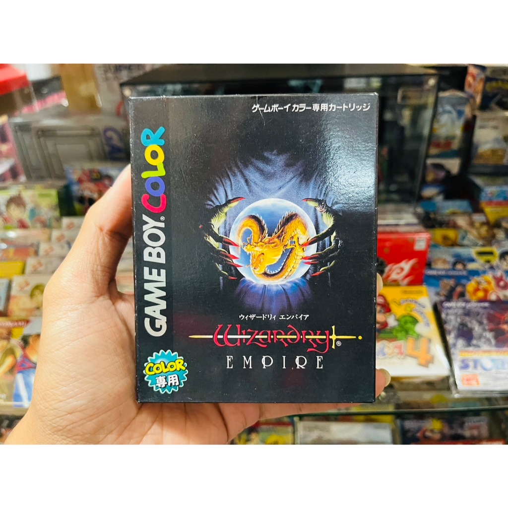 งานกล่อง [GameBoy Color] : Wizardry Empire สภาพสวยคู่มือสมบูรณ์ครบถ้วน ...