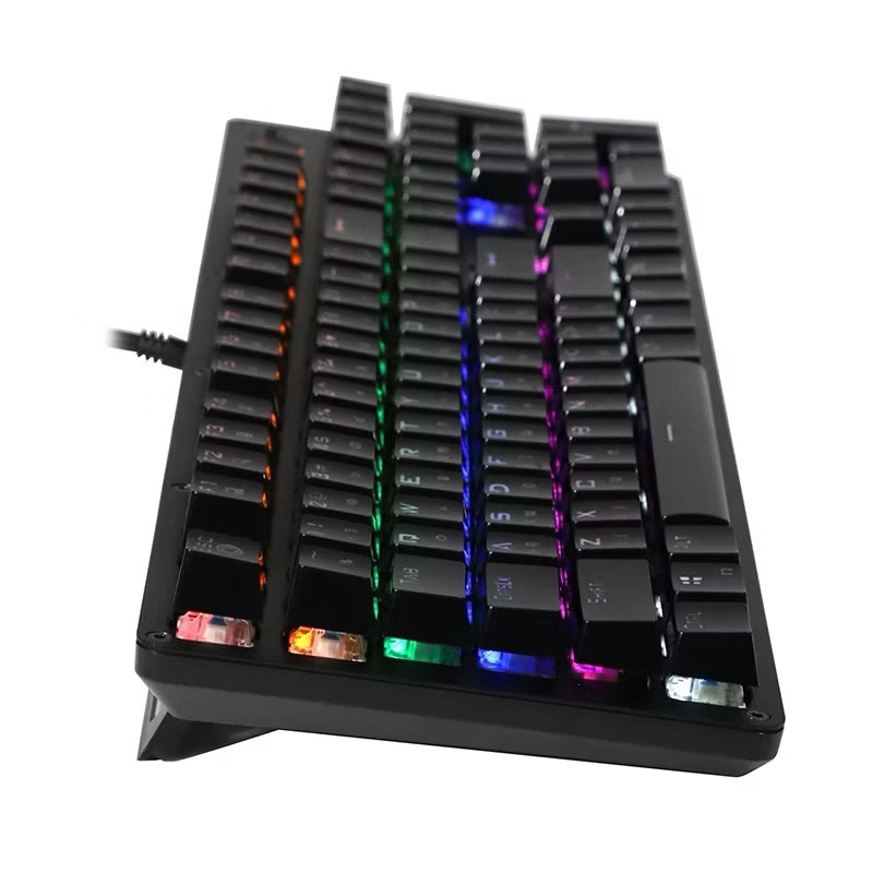 คีย์บอร์ดเกมมิ่ง - HP GK100 - MECHANICAL KEYBOARD 104 KEYS / BLUE ...