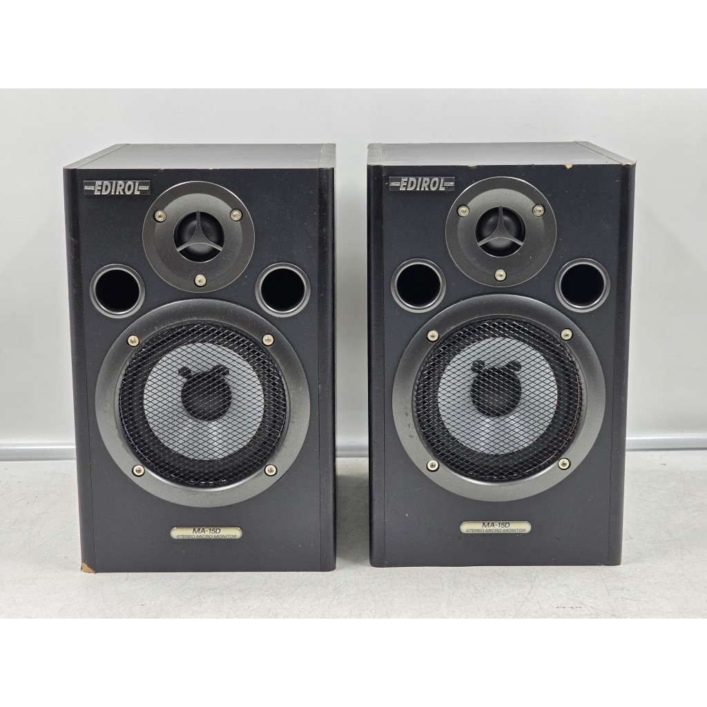 AY68 ลำโพง 1 คู่ มือสองญี่ปุ่น (L ทั้งคู่) EDIROL MA-15D 45W Woofer 4 ...