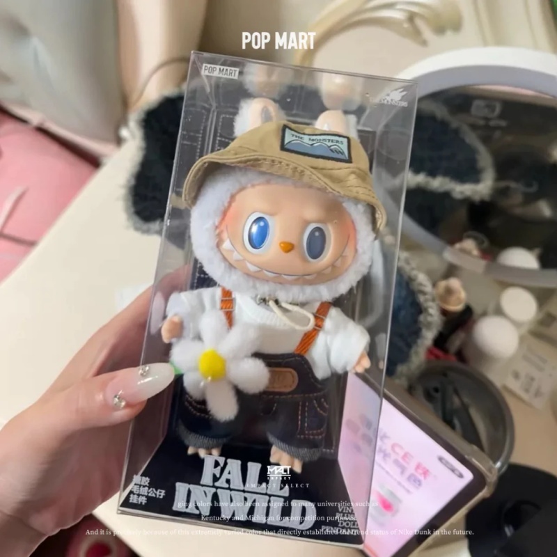 【ของแท้ 100%】Labubu Spring Wild Home Series ตุ๊กตาไวนิลจี้ของขวัญตุ๊กตา ...