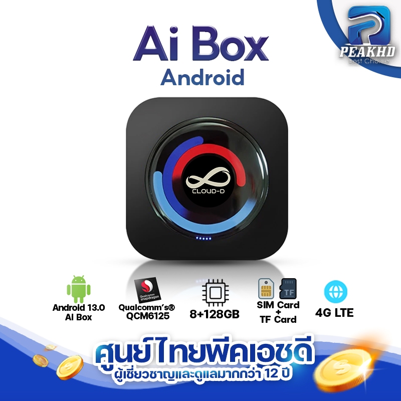 Ai Box Android ClouD-D R3 กล่องแอนดรอยด์สำหรับรถยนต์ Deepal S07-L077 ...