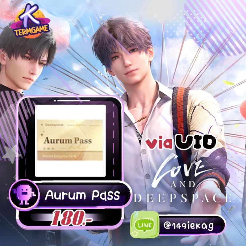 Love and Deepspace - Aurum Pass (30 Days) UID kttermgame | Shopee Thailand