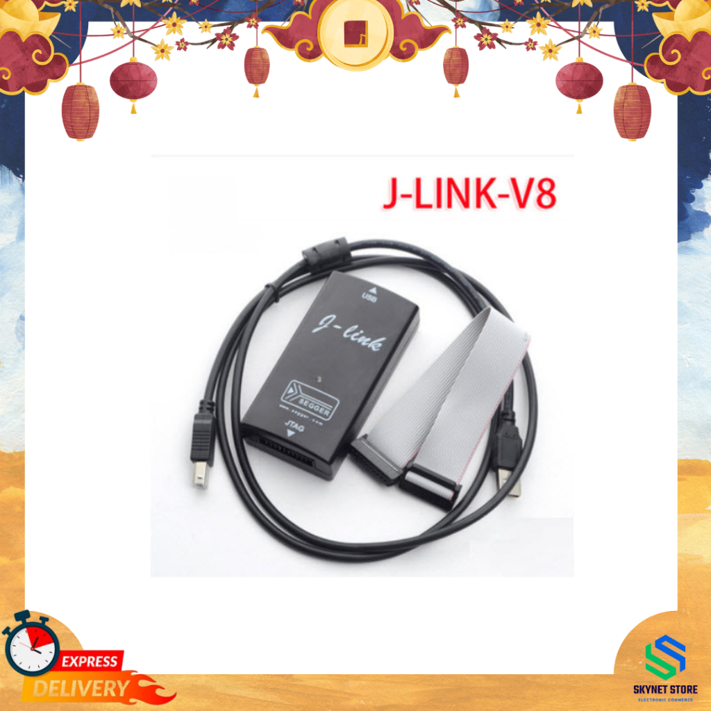 J-Link JLINK V8 USB JTAG Emulator Debugger J-Link V8 จำลอง | Shopee Thailand