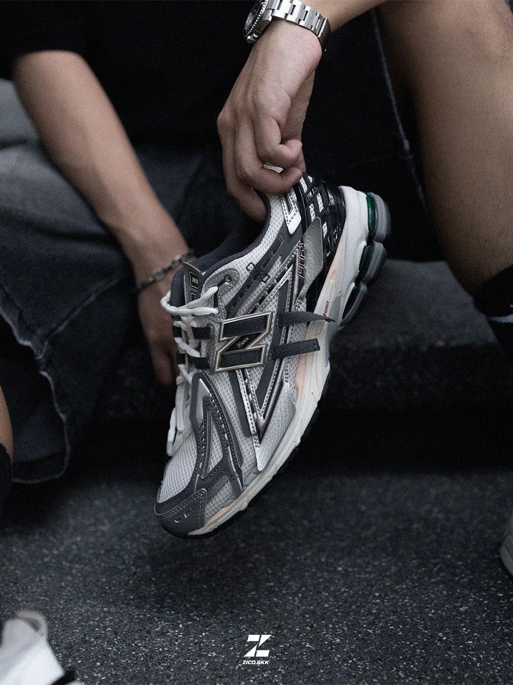 NB 1906A Silver Metalic Castlerock (M1906AD) | Shopee Thailand