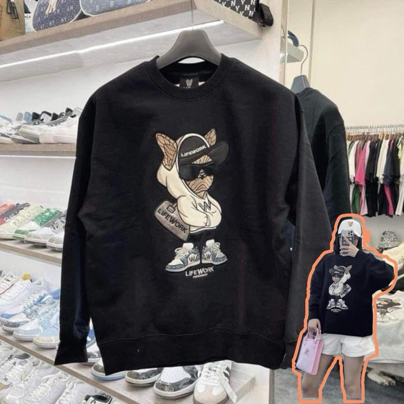 LWS11_เสื้อ Life Work Sweater (พร้อมส่ง) | Shopee Thailand