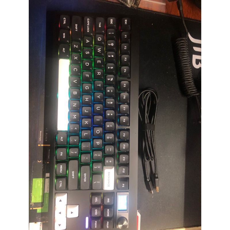 [มือสอง]Zuoya GMK 87 80% keyboard trimode | Shopee Thailand