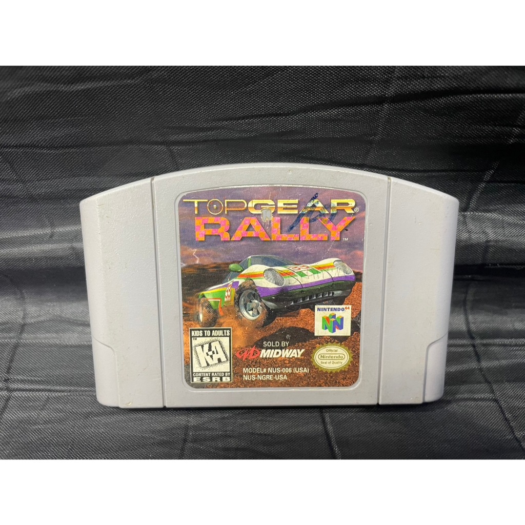 ตลับเกมส์ Nintendo 64 Game : Top Gear Rally : N64 Game US | Shopee Thailand