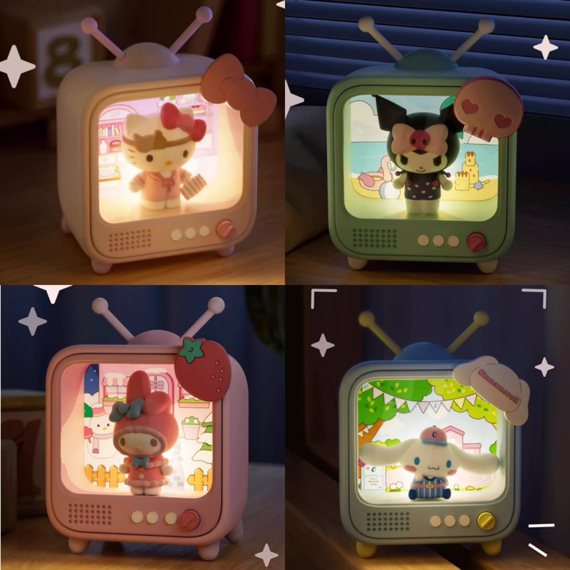 ร้าน🇹🇭 พร้อมส่ง โมเดล Sanrio - TV Channel Luminous Series by Holly Box ...