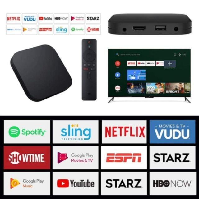 Android box กล่องทีวี 4K TV BOX Bluetooth&Wifi TX98 Pro การควบคุมระยะ ...