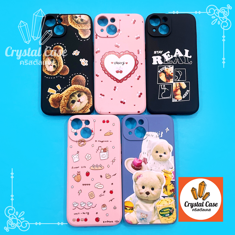 เคสนิ่มกันกล้องพิมพ์ลาย Samsung A006 A15 A16 A25 A35 A55 S23 Ultra ...