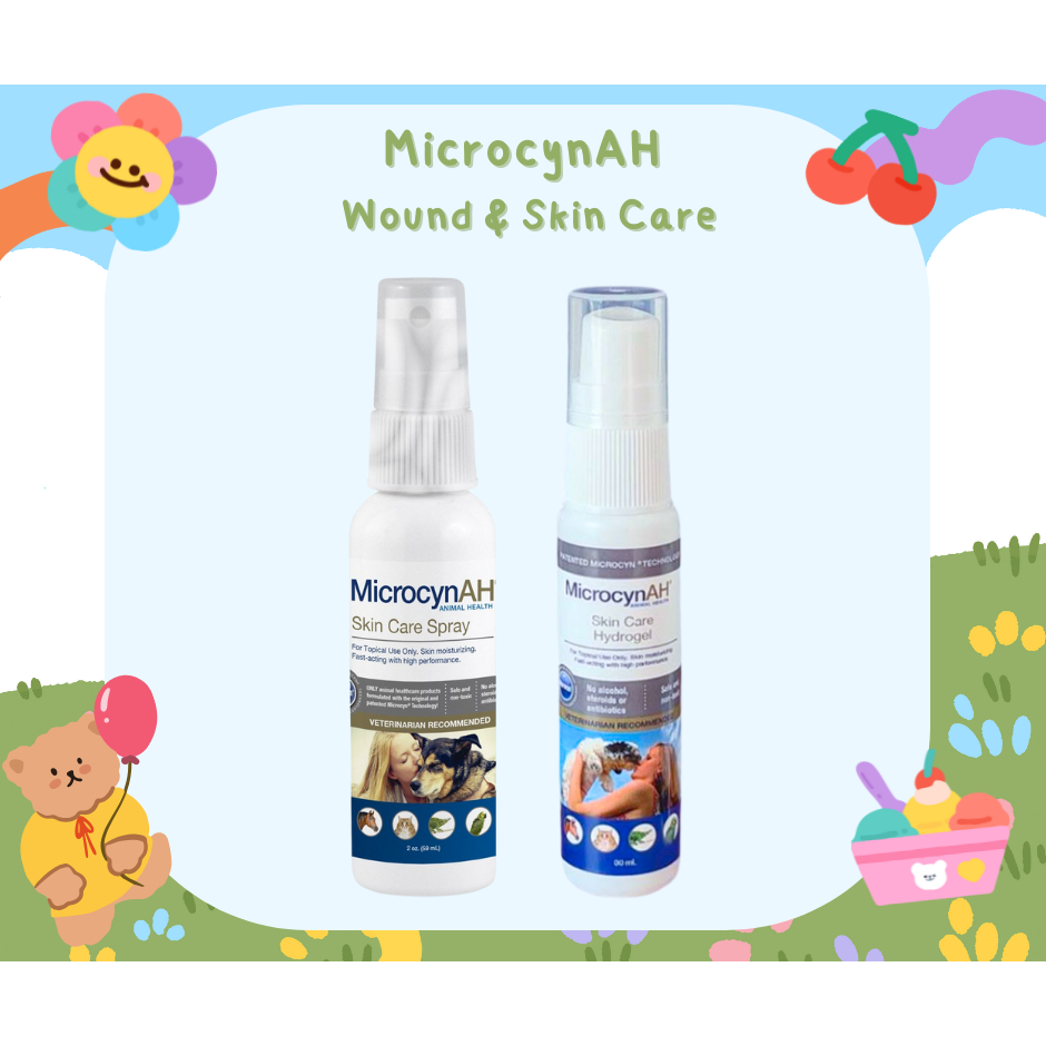 MicrocynAH Wound & Skin Care - ไมโครซิน สเปรย์พ่นแผล และผิวหนังอักเสบ ...
