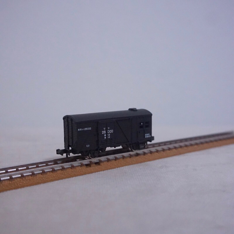 ส่งต่อโมเดลตู้รถไฟ Tomy N scale JNR ตู้รถไฟขนส่งสินค้า งานมือสอง สภาพ ...