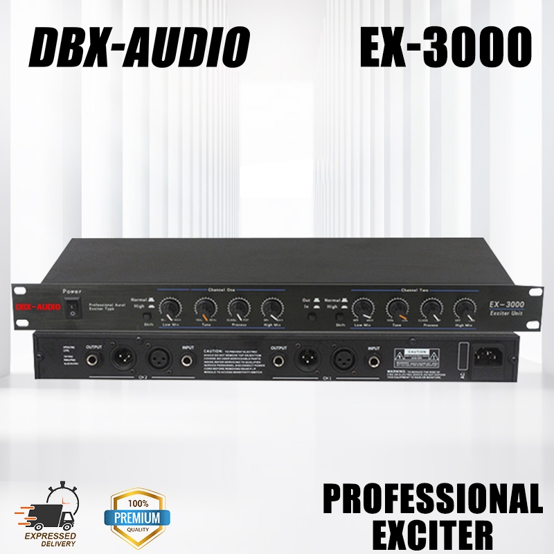 DBX-AUDIO EX3000 เครื่องบูสเสียงเบส เครื่องบูสเสียงกลางแหลมMAXIMIZER ...