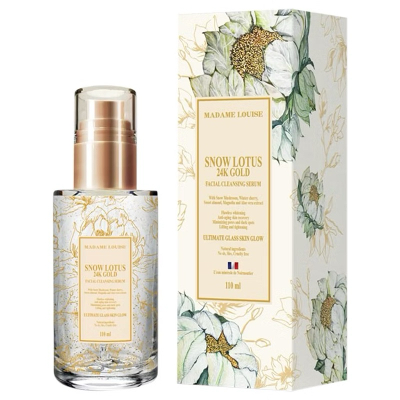 MADAME LOUISE - Snow Lotus 24K Gold Facial Cleansing Serum (110 ml.) มาดามหลุยส์ สโนว์โลตัส 24เค ...